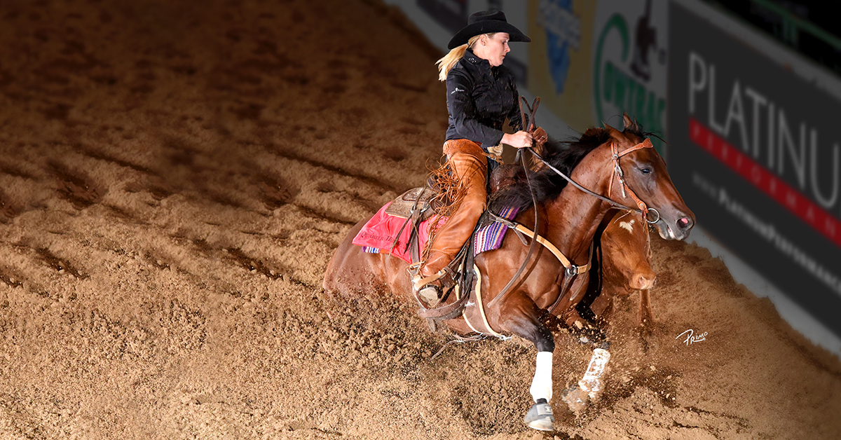 Sarah Dawson | NRCHA Intermediate Open Futurity Champion
